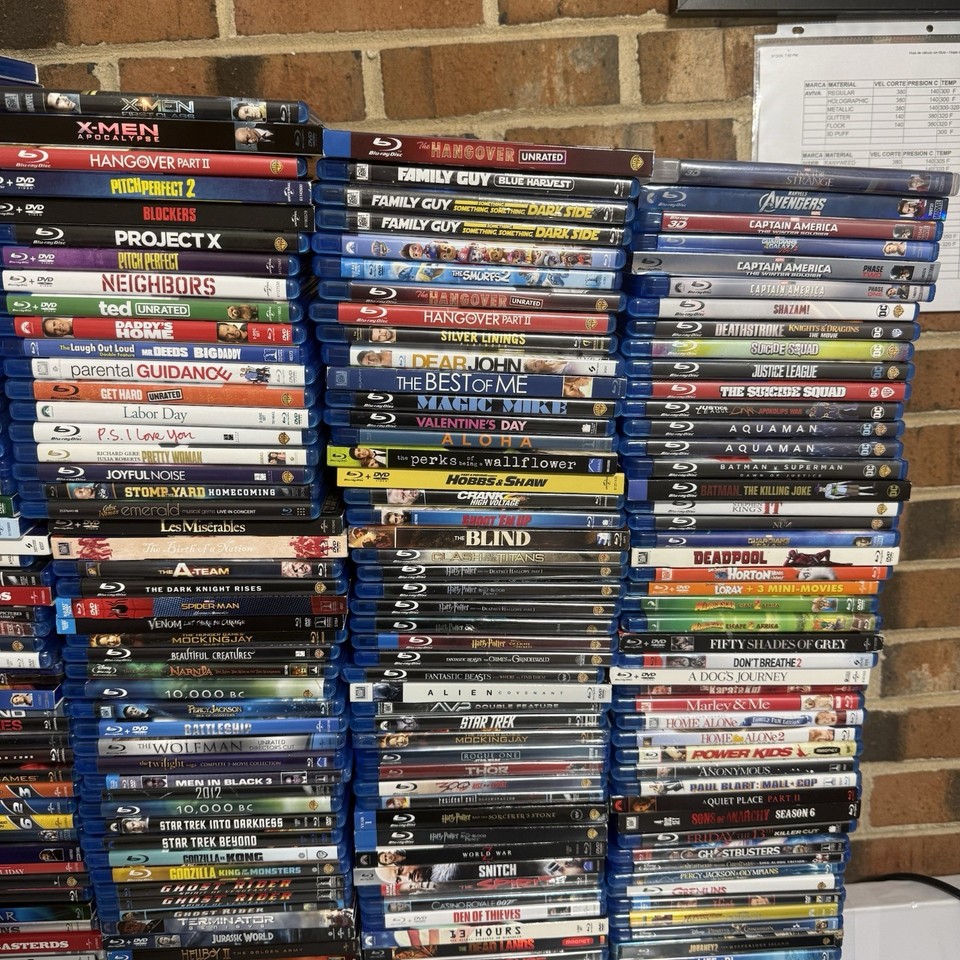 Blu Ray Collection Lot of 431 Movies Mix Wholesale Lot Great Titles | eBay