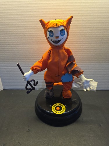 RARE GEMMY Halloween GRAVE RAVER DEVIL This Is Why I'm Hot Light Sounds ...