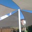 Outdoor Triangle Sun Shade Sail Canopy Shelter Mesh Cover Garden Pool ...