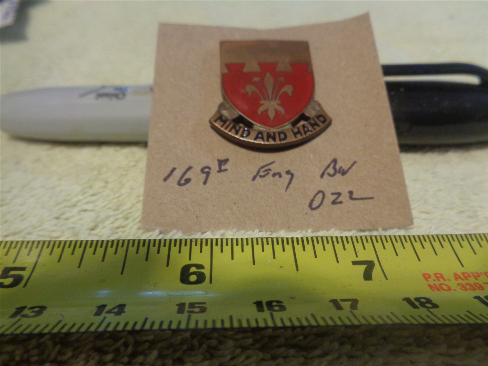 169th Engineer Battalion D22 Unit Crest, DI, DUI (DRAW#208) | eBay