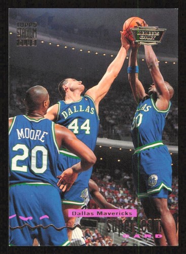 1993-94 Topps Stadium Club DALLAS MAVERICKS Super Team MEMBERS ONLY ...