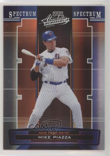 2005 Playoff Absolute Memorabilia - Spectrum Silver #162 Mike Piazza ...