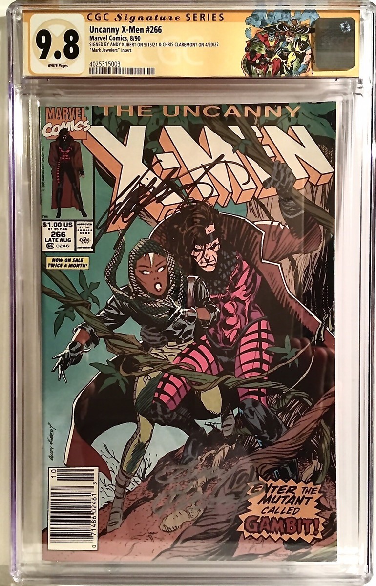 Xmen 266 1st Gambit Comics X Men The Uncanny