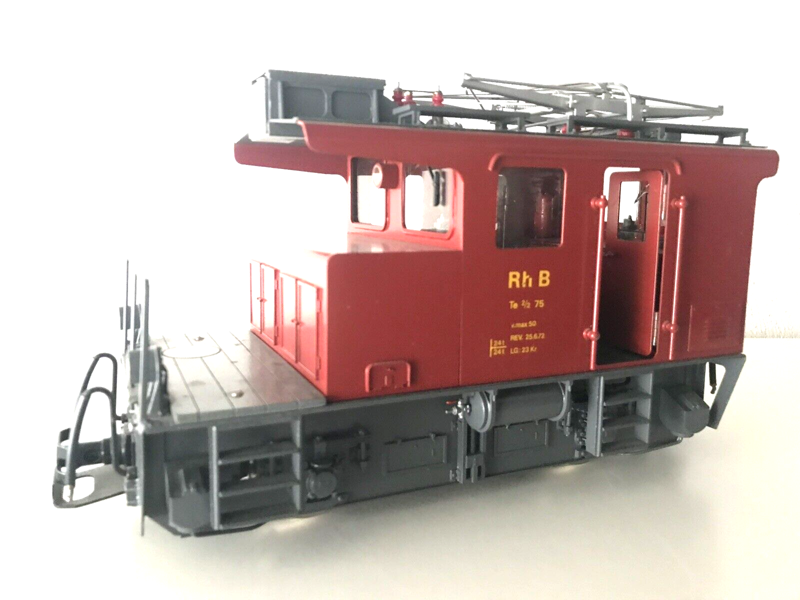 Magnus Gauge G 2M E-Lok Shunting Tractor for LGB Kiss Metal Model Boxed ...