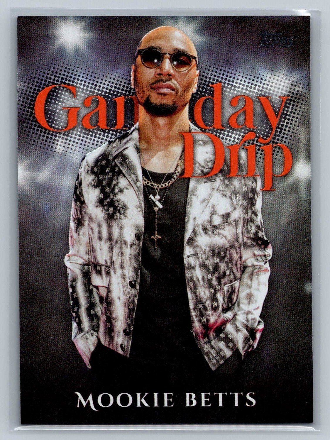 2025 Topps Series 1 - Game Day Drip Mookie Betts #GD-1 Orange /25 for ...