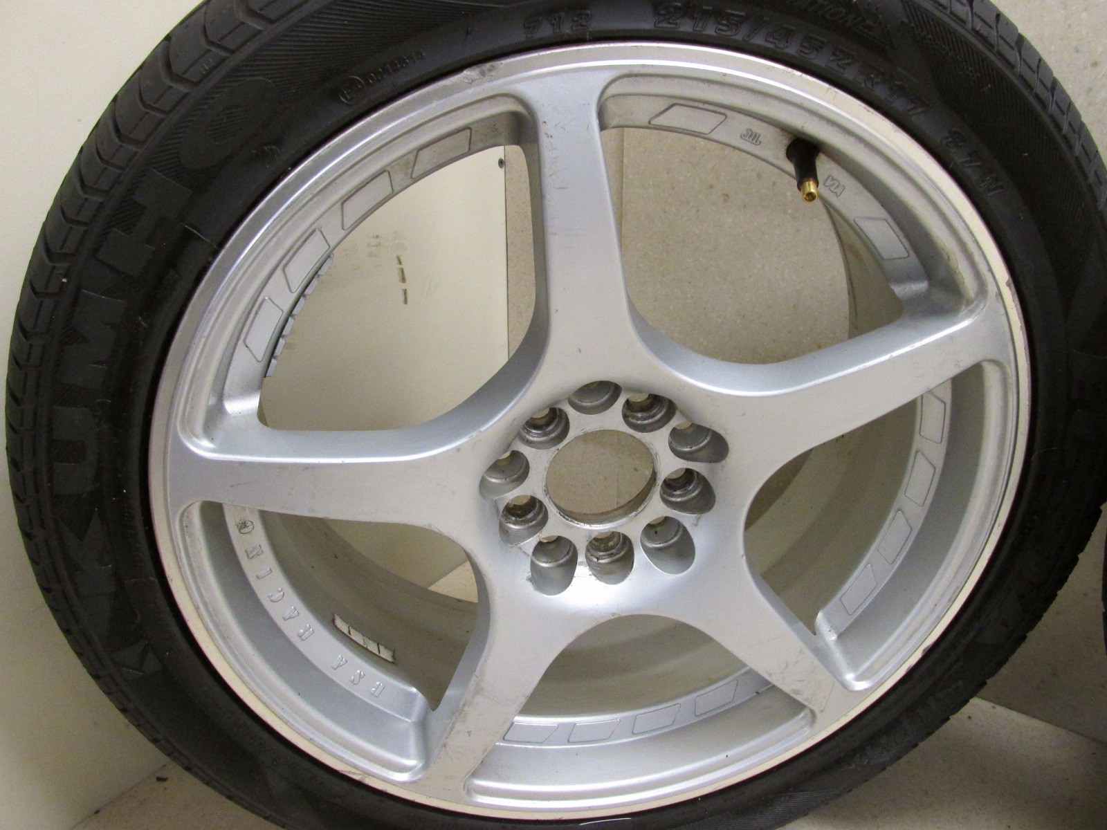 17" BSA RACING SET OF 4 RIMS WHEELS MUSTANG SVT KUMHO TIRES 205/40/17 ...