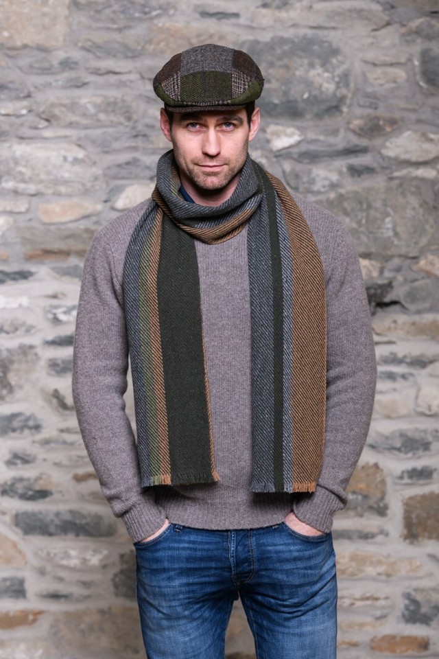 Irish Wool Kerry Cap for Men (Kerry-B-Patch) | eBay