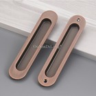 Recessed Sliding Door Handle Hidden Kitchen Balcony Wood Pocket Barn ...