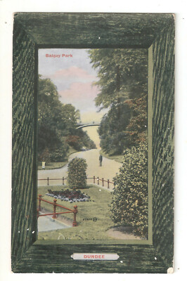 Dundee Balgay Park Angus Scotland antique postcard by valentines unused ...