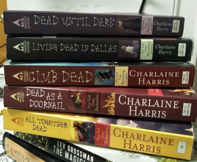 Sookie Stackhouse/A Southern Vampire novels #1,2,3,5 & 7 by Charlaine ...