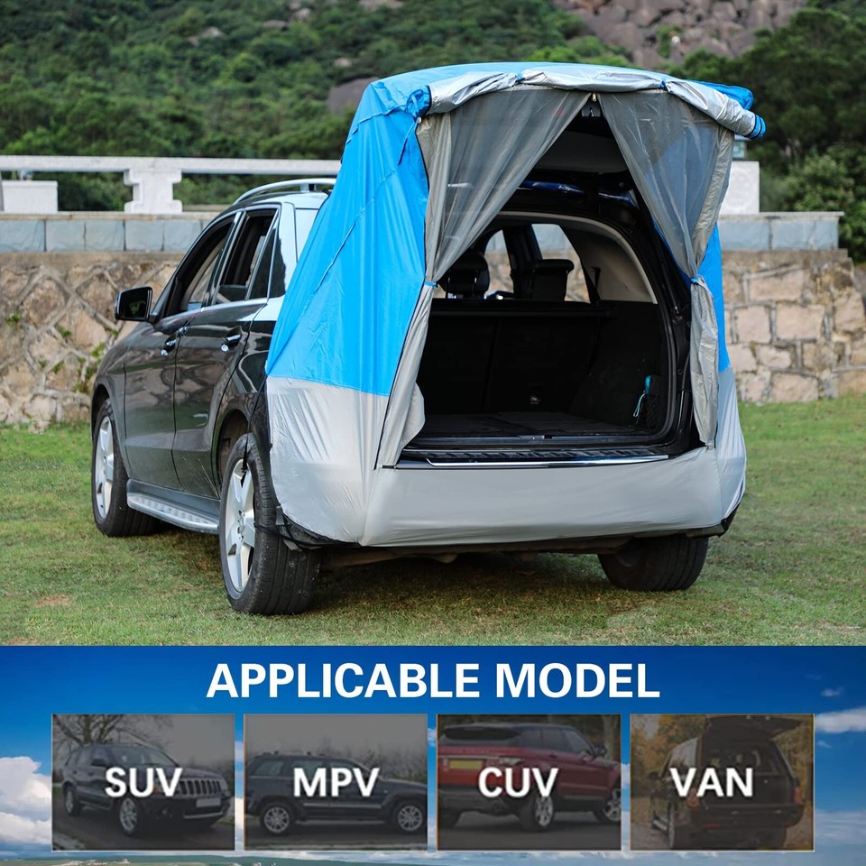 SUV Tailgate Tent with Tailgate Accessories Awnings & Shelters ...