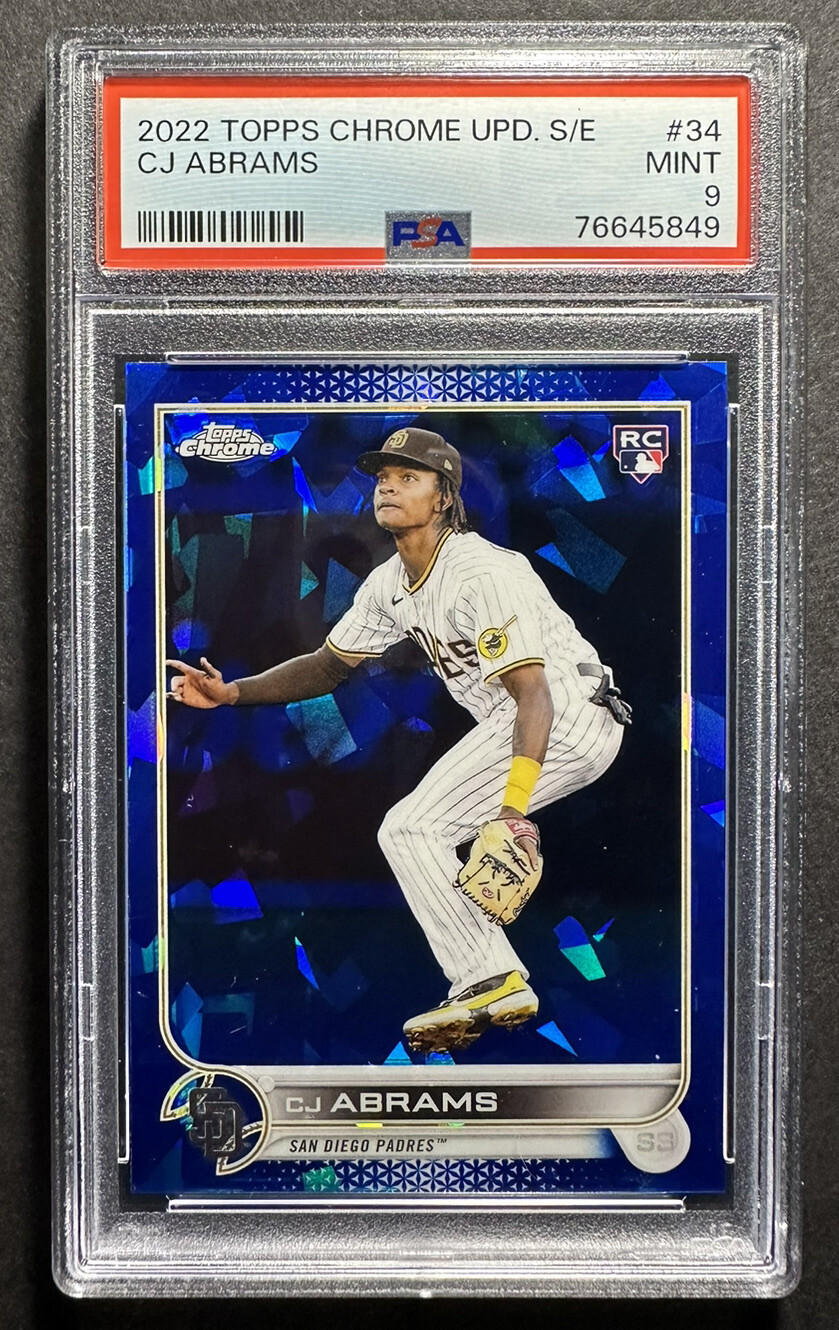 2022 Topps Chrome Update Series Sapphire Edition - #US34 C.J. Abrams ...
