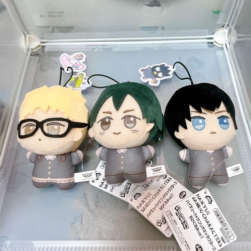 Tsukishima Yamaguchi Kageyama Haikyu!! Sanrio Characters Plush Toy | eBay