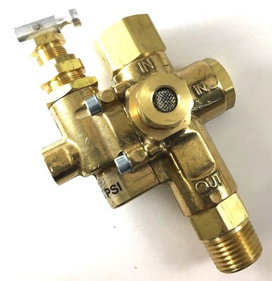 GAS AIR COMPRESSOR PILOT UNLOADER CHECK VALVE 95/125 PSI, 1/2'' INLET X ...