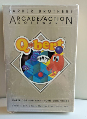 Q*bert; Arcade Action Software; Atari 400/800 NOS - Cartridge | eBay