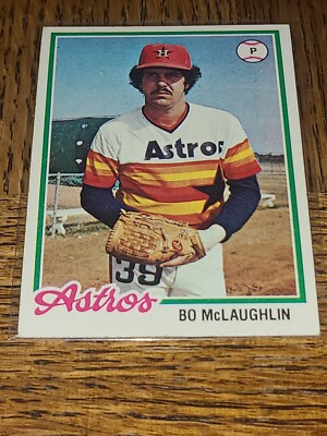 ASTROS BO MCLAUGHLIN 1978 TOPPS #437 | eBay