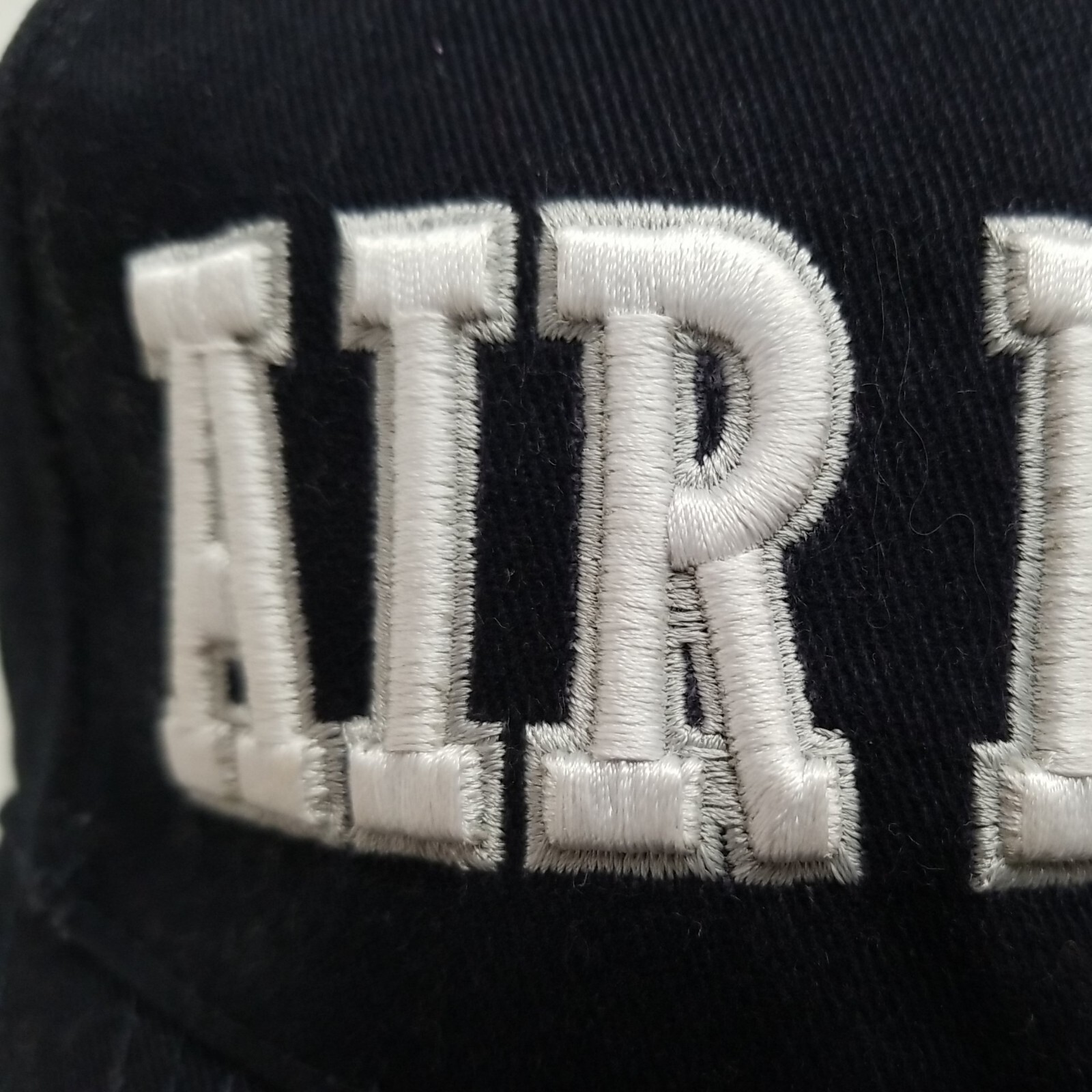 US Air Force Text Navy Blue USAF Baseball Cap Ballcap… - Gem