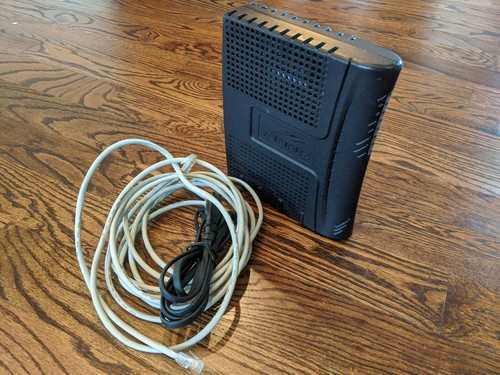 Arris Touchstone TM602G/CT Cable Modem DOCSIS 2.0 with Ethernet Cable ...