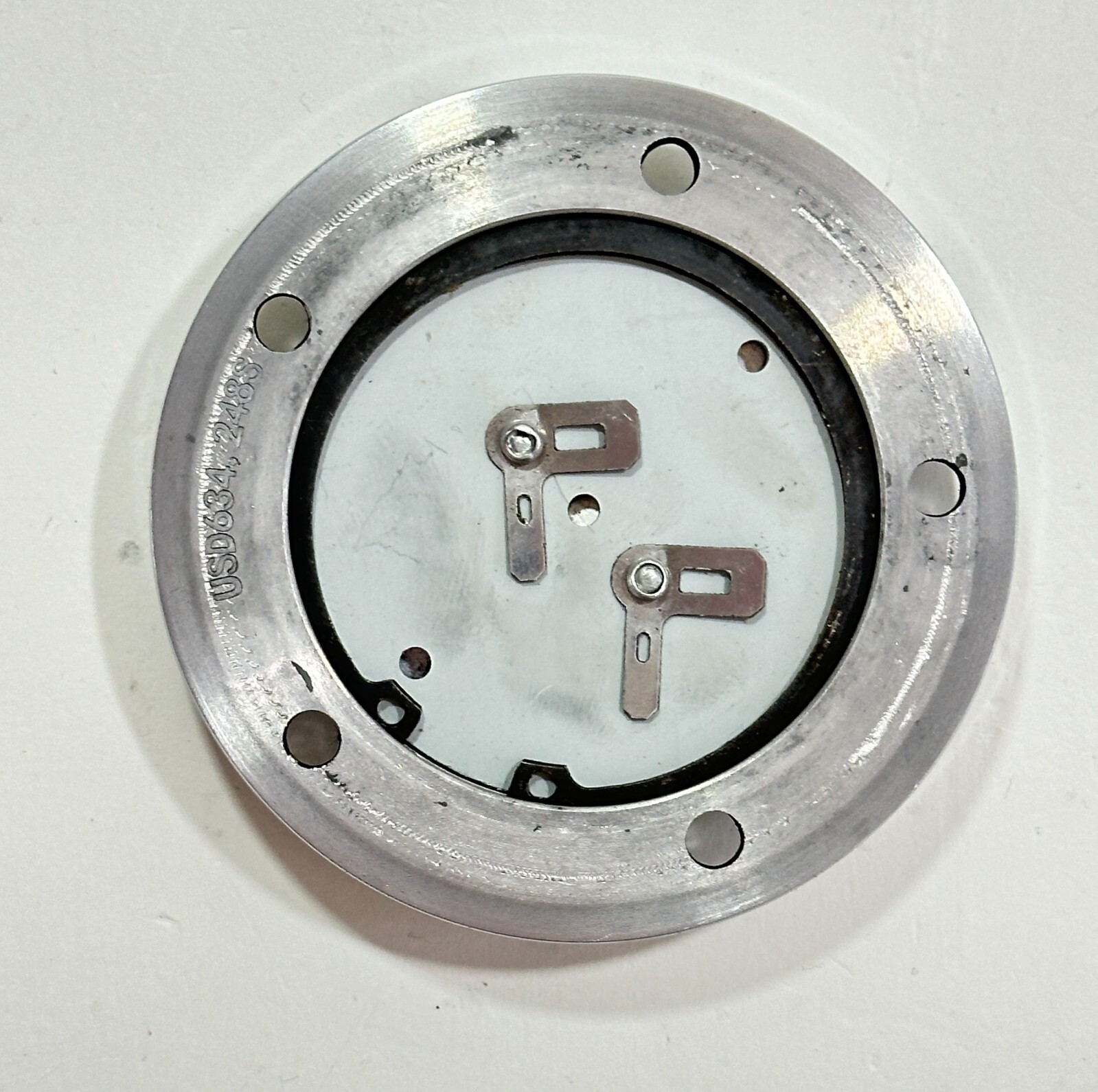 '56 Engraved Polished Horn Button 1956 Forever Sharp Grant 5-Hole STEERING WHEEL | eBay