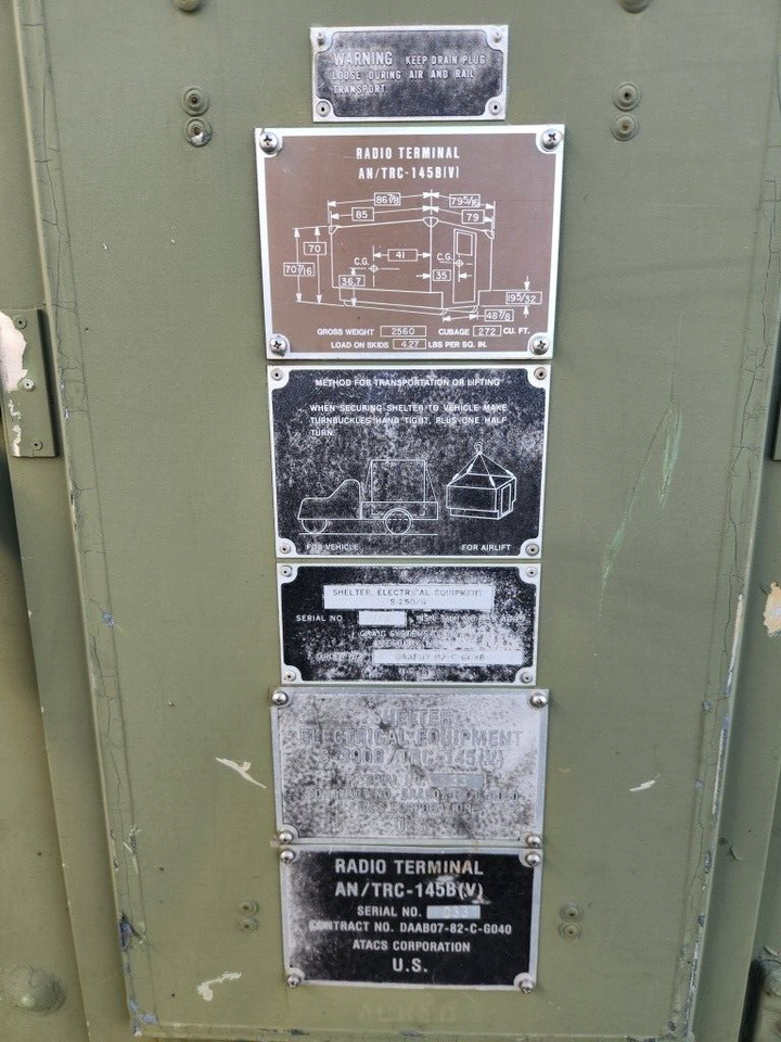AN/TRC-145B Radio Terminal Set S-250 Military | eBay