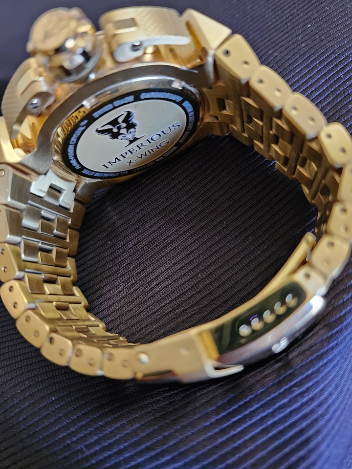 (Lot of 2) Gold Imperious XWING Imp1027 and Subaqua Invicta Model 27466 ...