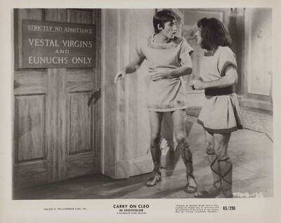 Kenneth Connor + Jim Dale in Carry on Cleo (1965) Original Vintage ...