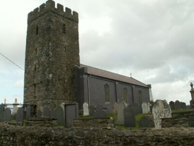 Photo 6x4 Llansantffraed Church Llanon/Llannon The side of the church ...