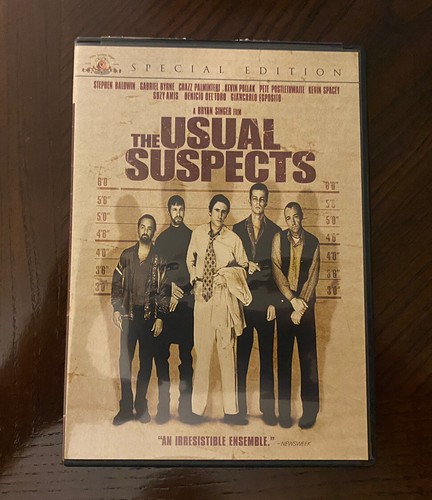 The Usual Suspects Special Edition (DVD, 2002) FREE SHIPPING ...