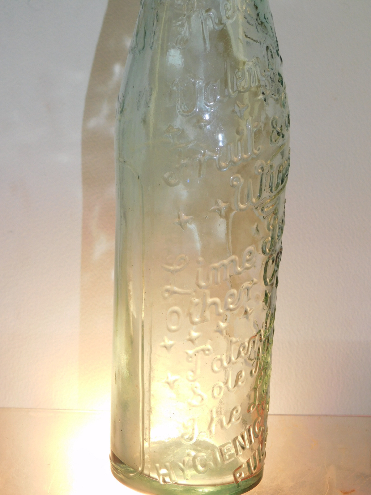 ANTIQUE BOTTLE STUNNING ALL STAR FANCY CORDIAL & FRUIT TONICS OLD ...