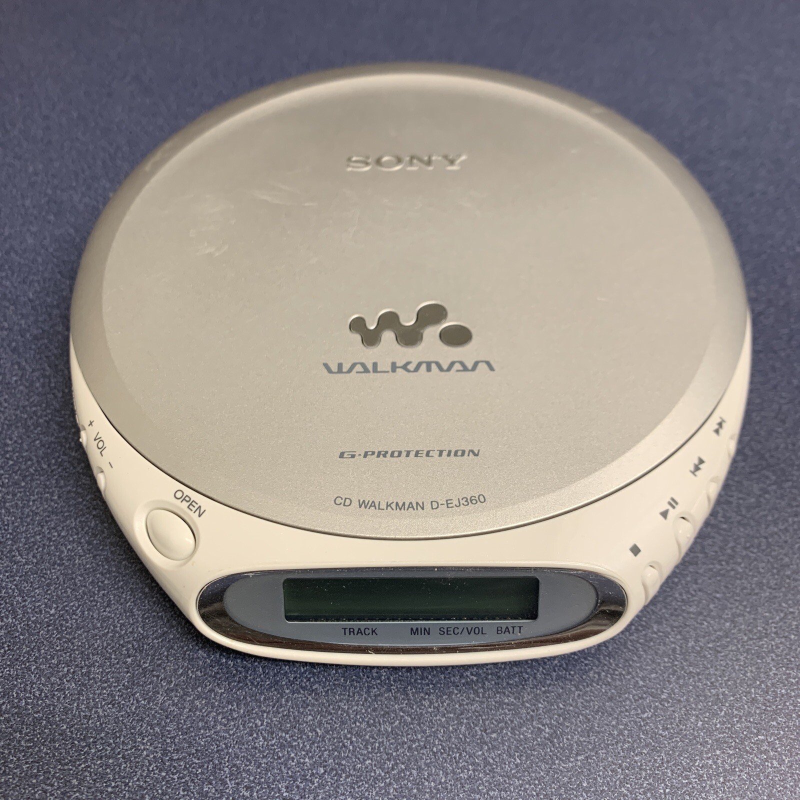 Genuine Sony Walkman D-EJ360 CD Player Silver (Tested & Works ...