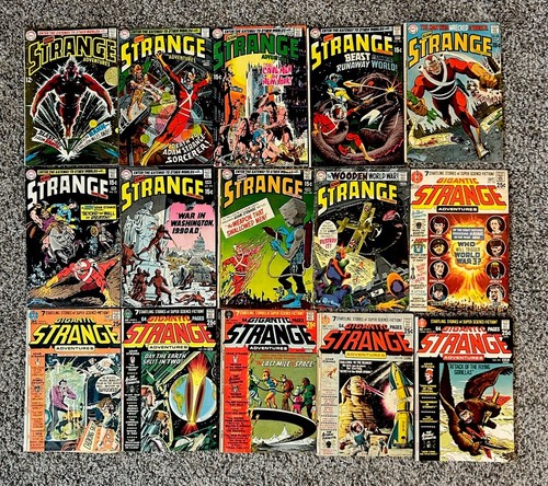 Strange Adventures Lot (28) #217-244 Complete Adam Strange Run DC Comics Bronze | eBay