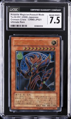 2008 YU-GI-OH! JPN ULT RARE #CRMS-JP021 ARCANITE MAGICIAN/ASSAULT MODE CGC 7.5 | eBay