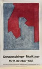 Poliakoff Original Lithograph Poster Donaueschingen Music Days 1965 ...