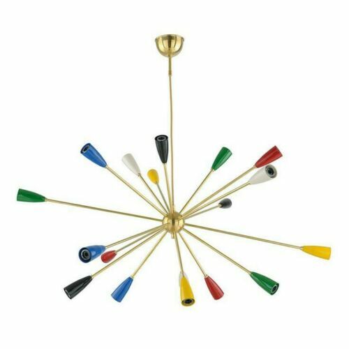 Multicolor Sputnik Atomic Lights With All Hardware Huge Brass ...