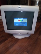 Compaq 7550 CRT Computer Monitor 16" Screen Black & Gray Works for sale ...