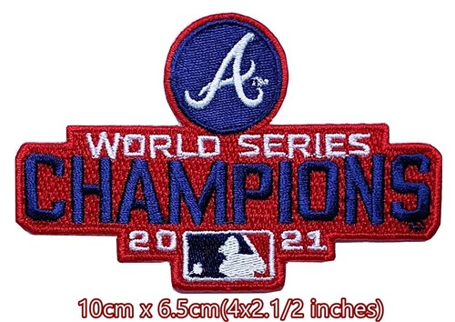 Atlanta Braves Baseball Patches Embroidery Iron on(Select options) Thai ...
