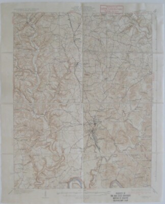 Reproductions - 1935 Topo Map
