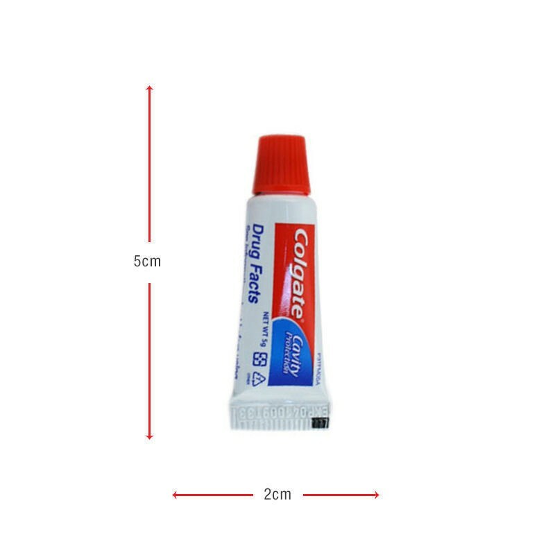 10 X Colgate Travel Size Mini Toothpaste Cavity Protection 5g EXP 2025 ...
