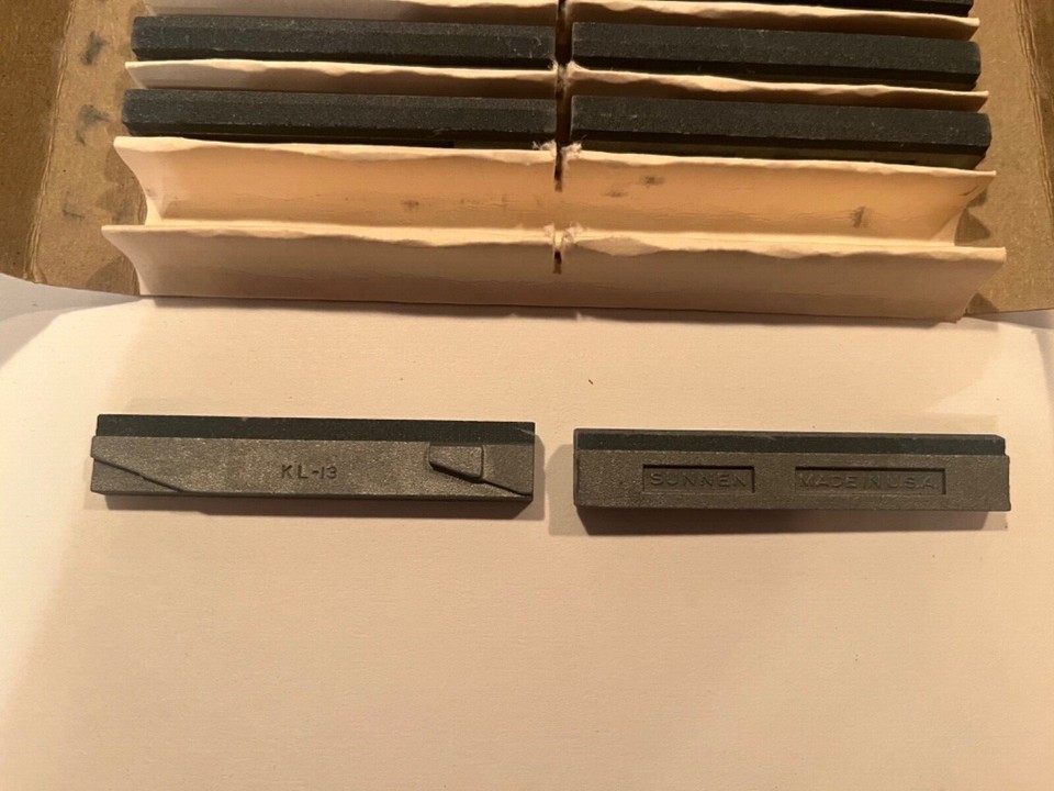KL - 13 , K20 J67 equivalent Sunnen NOS hone stones Bronze Aluminum ...