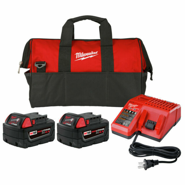 Milwaukee M18 Starter Kit - Black (48-59-1852P) for sale online | eBay