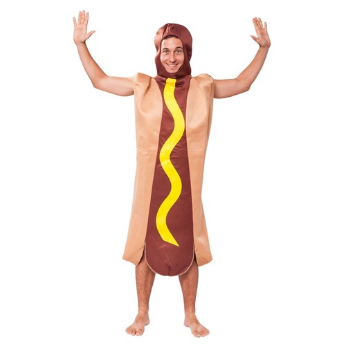 Hot Dog Costume Stag Party Fancy Dress Funny Costume Food Costume | eBay
