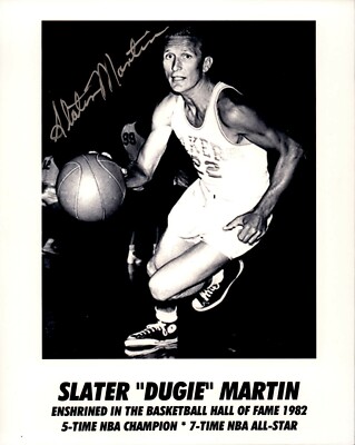Slater Martin Signed Photo 8x10 Autographed Lakers 65091 | eBay