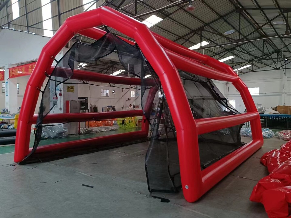 Commercial PVC Baseball Batting Cage Sport Game Inflatable Batting Cage ...
