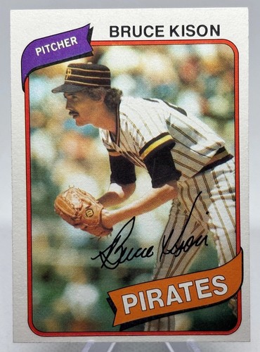 1980 Topps - Bruce Kison #28 Pittsburgh Pirates | eBay