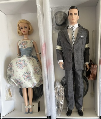 Barbie Silkstone Mad Men Betty & Don Draper Gold Label 2010 | eBay