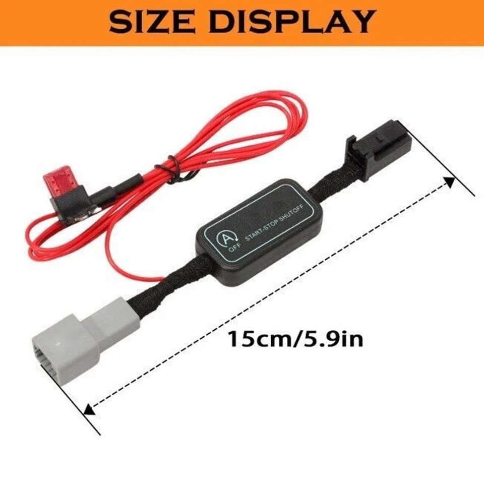 Auto Start Stop Disabler Car Accessory Vehicle Upgrade 12V Voltage Car ...