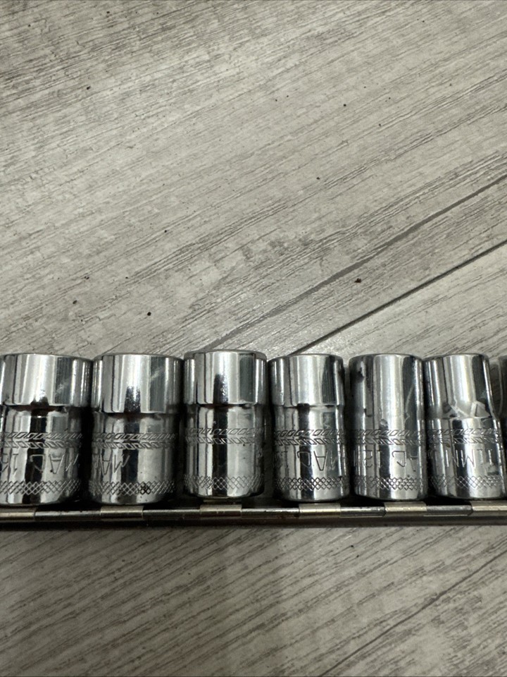 MAC tools Edge Socket Set 3/8 6-19mm Good Condition XG6 | eBay UK