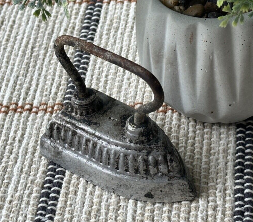 Rare Antique miniature iron metal iron small soviet iron | eBay