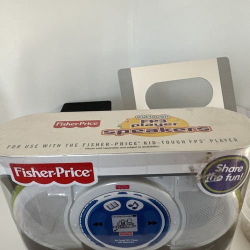 NIB Fisher Price FP3 Player Speakers Kid Tough 2006 Preschool Toy | eBay