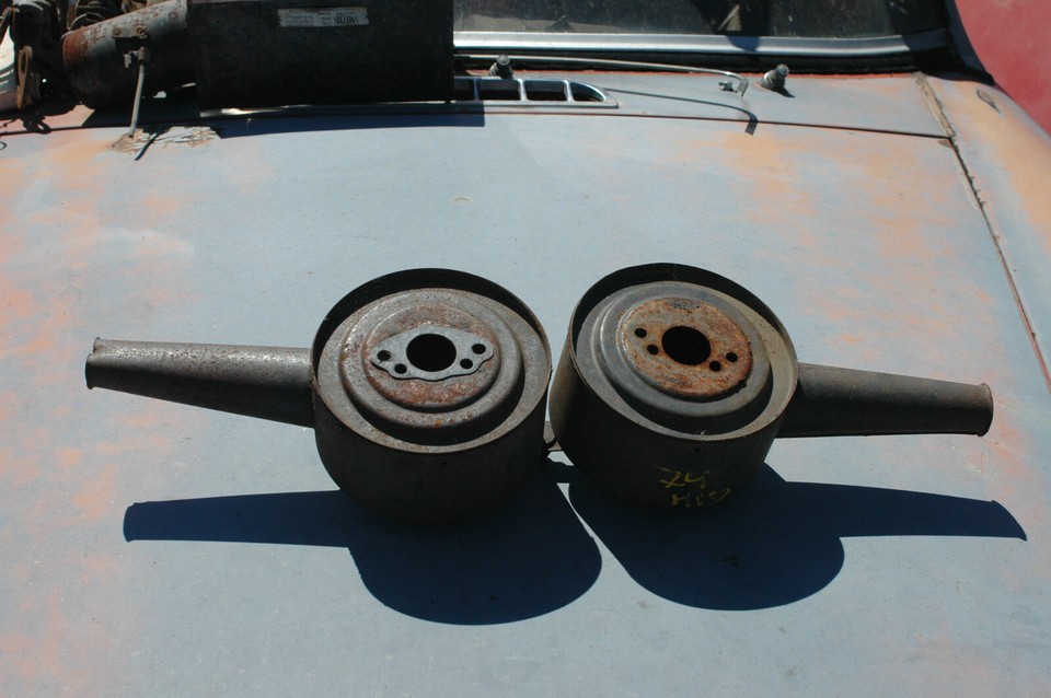 MG MIDGET FACTORY SU AIR FILTER HOUSING - ONE PAIR | eBay